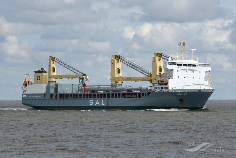 FRAUKE, General Cargo Ship - Skibsdetaljer og nuværende position - IMO ...
