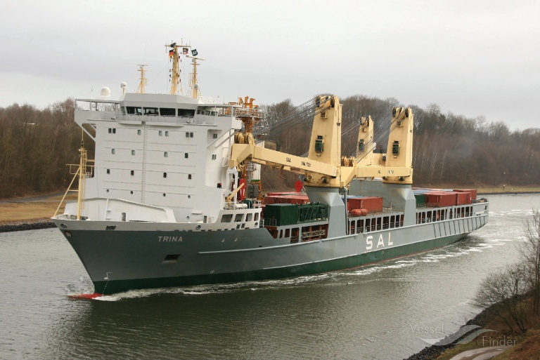 TRINA, General Cargo Ship - Schiffsdaten und aktuelle Position - IMO ...