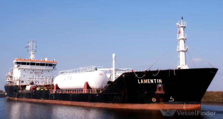 LAMENTIN, LPG Tanker - Detalles del buque y posición actual - IMO ...