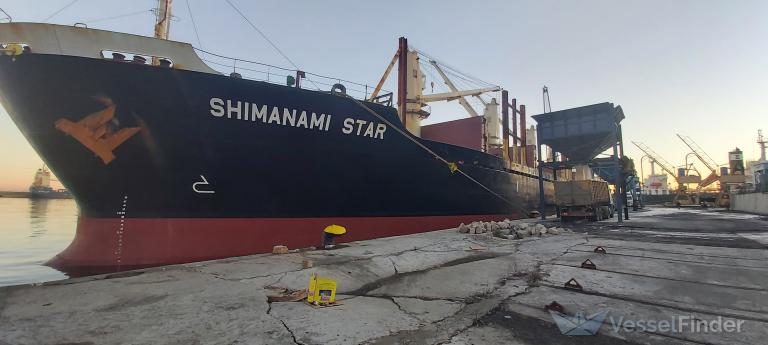 SHIMANAMI STAR, Bulk Carrier - Details and current position - IMO ...