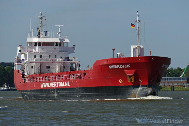 MEERDIJK, General Cargo Ship - Details and current position - IMO ...