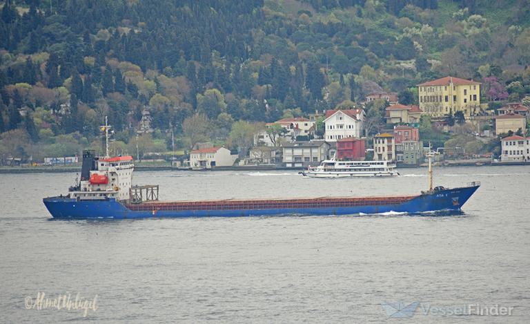 M.V ATA-1 , Container Ship - Gemi detayları ve güncel harita konumu ...