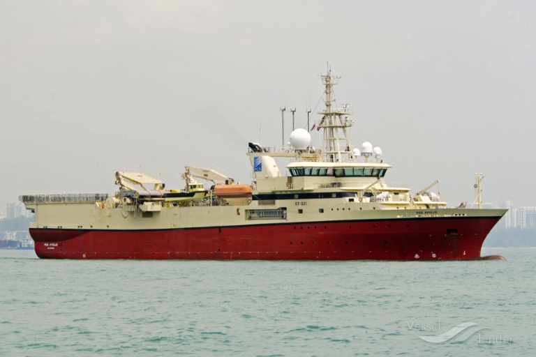 PGS APOLLO, Research Vessel - Detalles del buque y posición actual ...