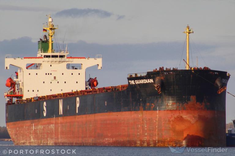 THE GUARDIAN, Bulk Carrier - Detalles del buque y posición actual - IMO ...