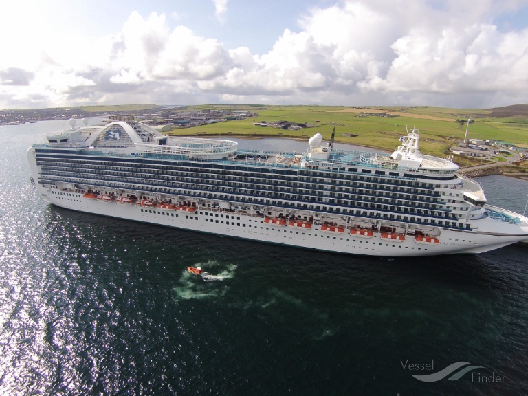 RUBY PRINCESS, Passenger (Cruise) Ship - Details and current position ...