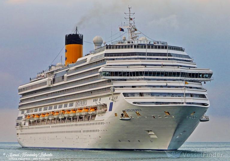 COSTA PACIFICA, Passenger (Cruise) Ship - Details and current position ...