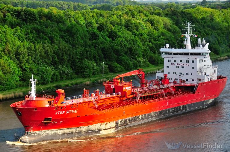 STEN SUOMI, Chemical/Oil Products Tanker - Details and current position - IMO 9378723 - VesselFinder