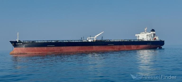 GLADIATOR, Crude Oil Tanker - Details and current position - IMO ...
