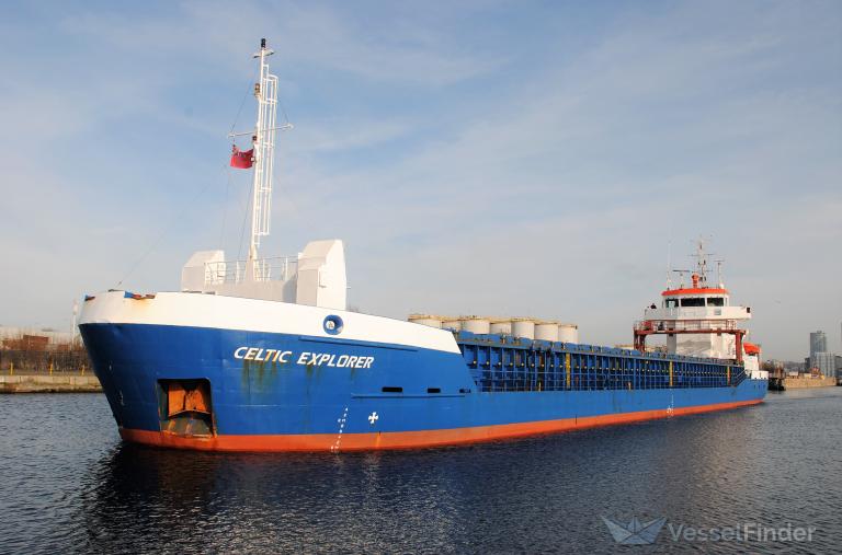CELTIC EXPLORER, General Cargo Ship - Details and current position - IMO 9380726 - VesselFinder