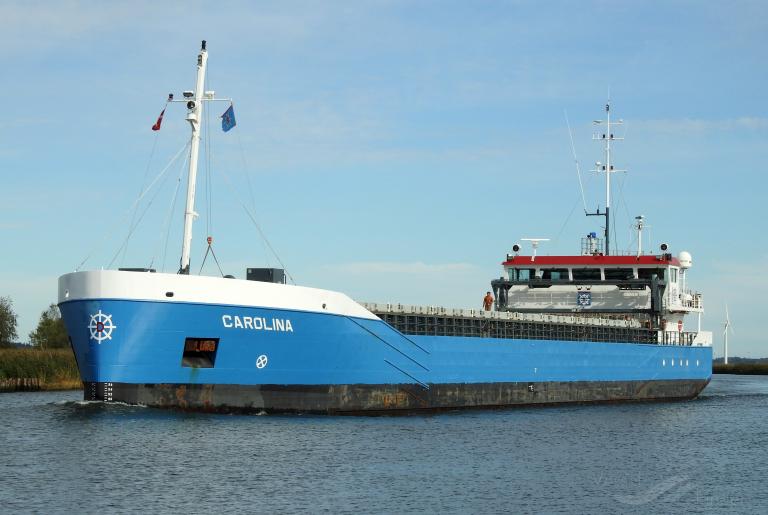 CAROLINA, General Cargo Ship - Details and current position - IMO ...