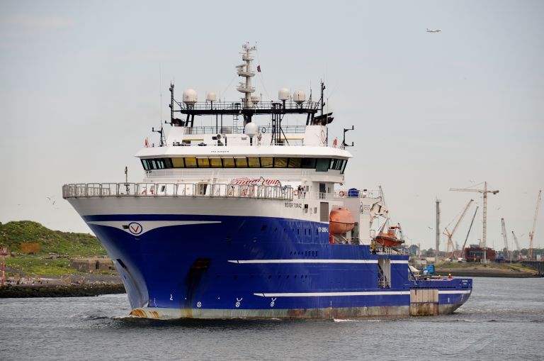 BOKA TOPAZ, Offshore Support Vessel - Detalles del buque y posición ...