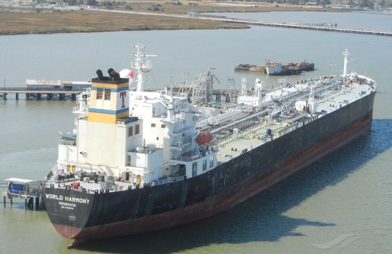 WORLD HARMONY, Crude Oil Tanker - Details and current position - IMO ...