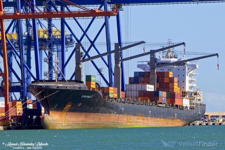 CHARM C, Container Ship - Details and current position - IMO 9383259 ...