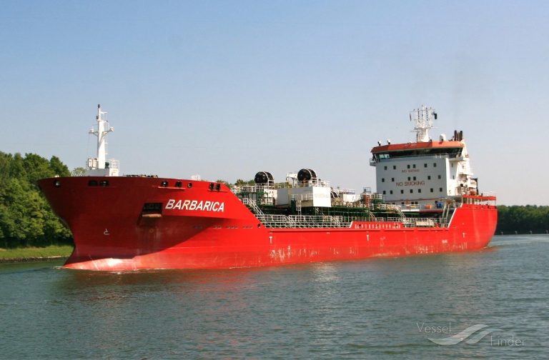 BARBARICA, Chemical/Oil Products Tanker - Details and current position ...