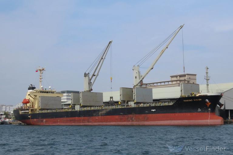 TRAWIND VISION, Bulk Carrier - Details and current position - IMO ...