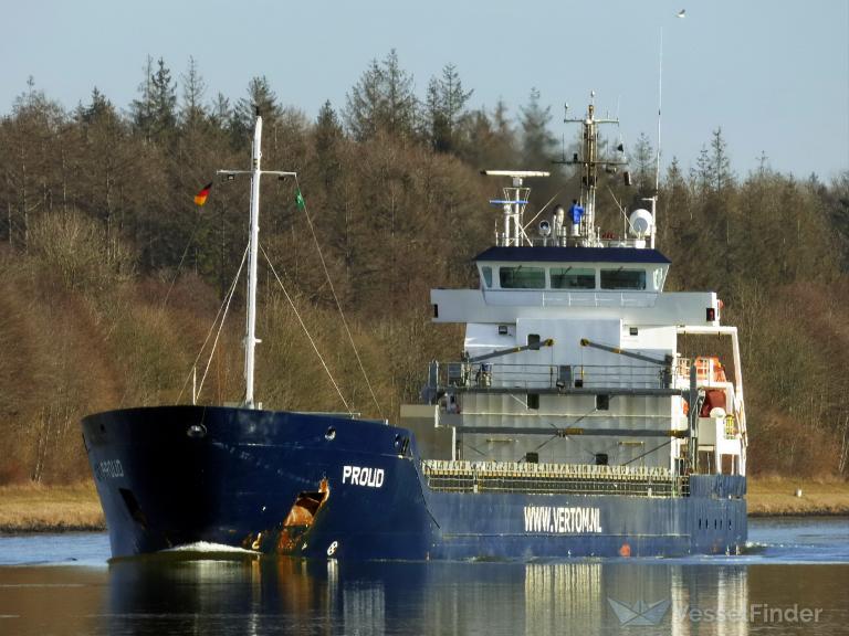 PROUD, General Cargo Ship - Details and current position - IMO 9386433 ...