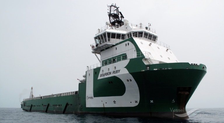 BOURBON RUBY, Offshore Tug/Supply Ship - Details and current position ...