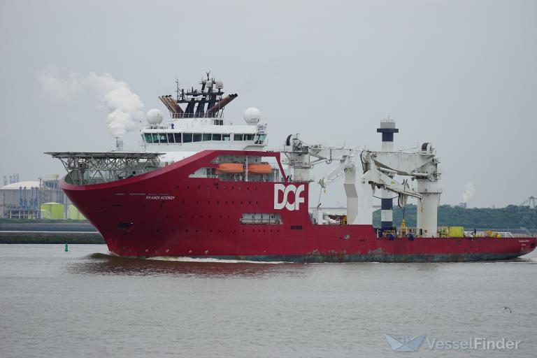 SKANDI ACERGY, Offshore Support Vessel - Detalles del buque y posición ...