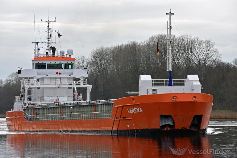 VERENA, General Cargo Ship - Данные судна и текущее положение - IMO ...