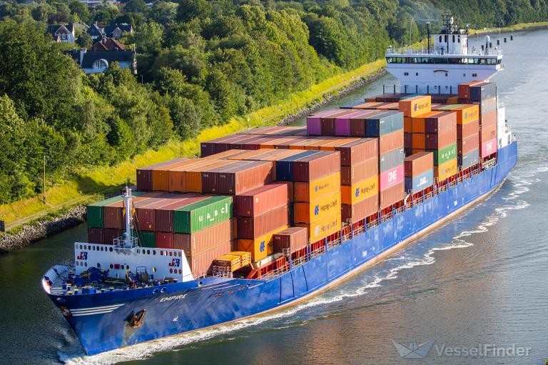 EMPIRE, Container Ship - Details and current position - IMO 9387425 ...