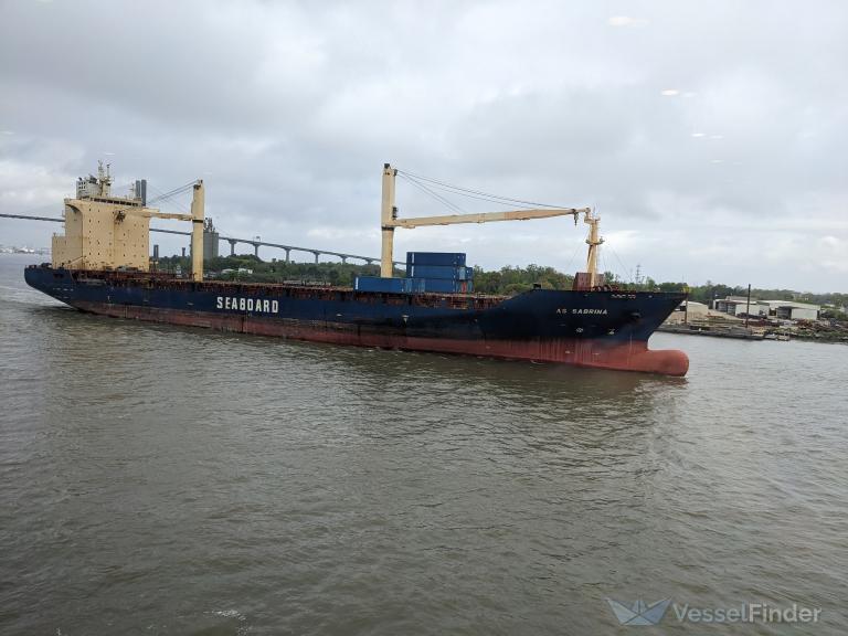 AS SABRINA, Container Ship - Details and current position - IMO 9387463 ...