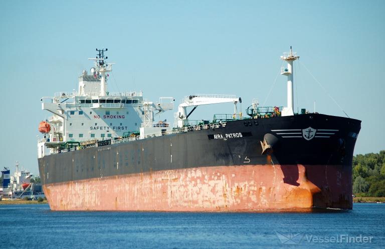 AVRA PATROS, Crude Oil Tanker - Details and current position - IMO ...