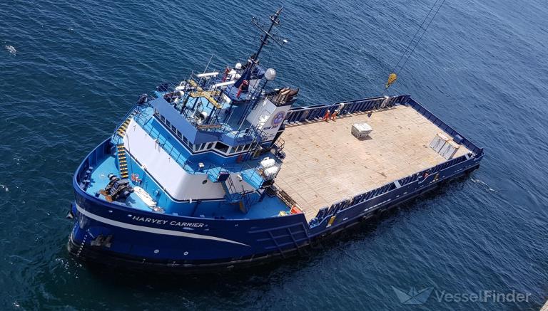 HARVEY CARRIER, Offshore Tug/Supply Ship - Details and current position ...