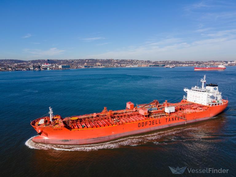 BOW ELM, Chemical/Oil Products Tanker - Details and current position ...