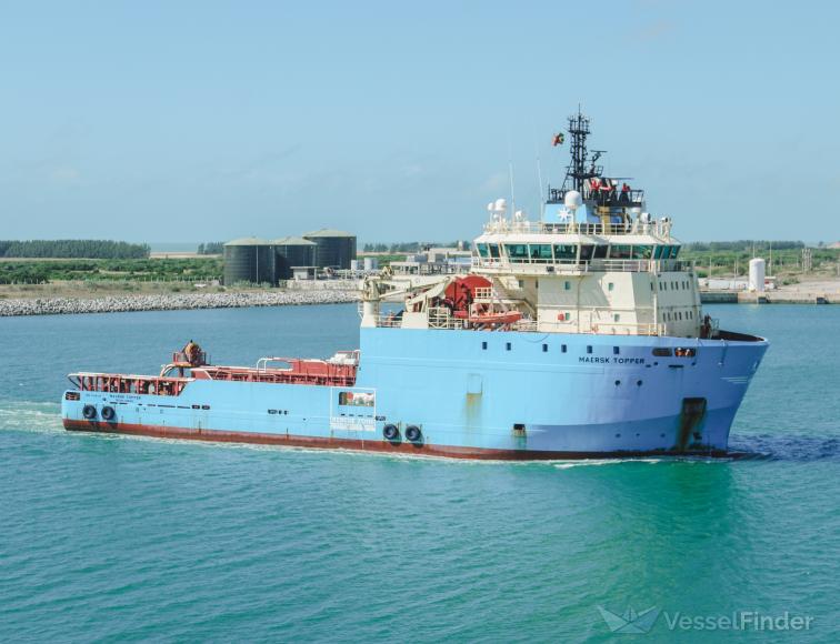 MAERSK TOPPER, Offshore Tug/Supply Ship - Details and current position ...