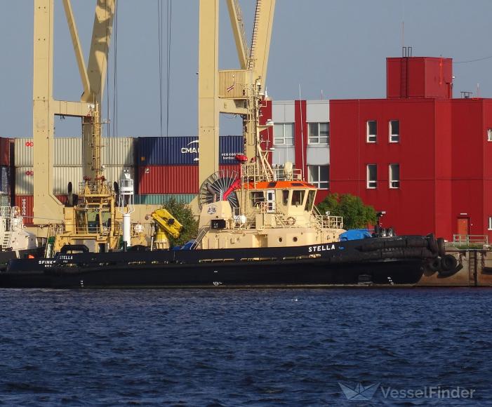 STELLA, Tug - Details and current position - IMO 9389655 - VesselFinder