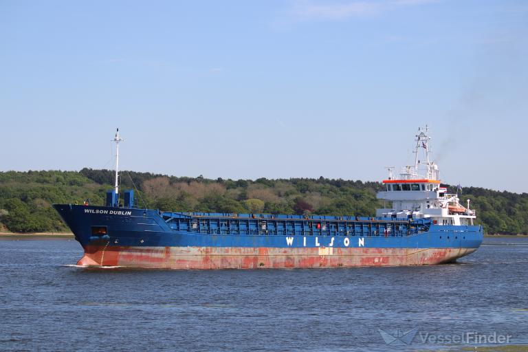WILSON DUBLIN, General Cargo Ship - Details and current position - IMO ...