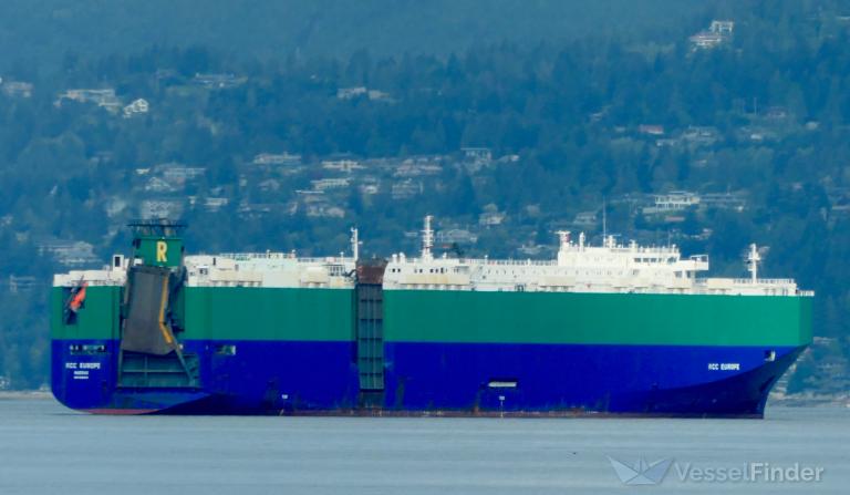 MV RCC EUROPE, Vehicles Carrier - Details and current position - IMO ...