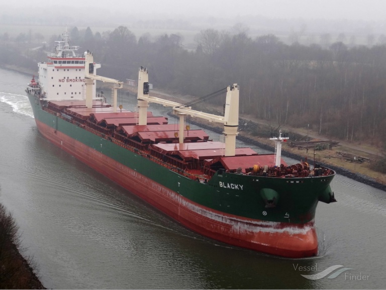 BLACKY, Bulk Carrier - Details and current position - IMO 9393149 ...
