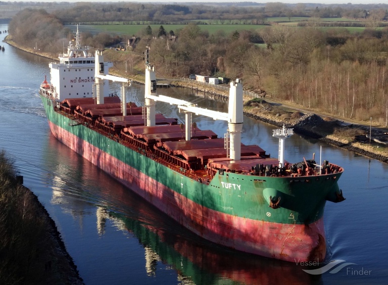 TUFTY, Bulk Carrier - Details and current position - IMO 9393163 ...
