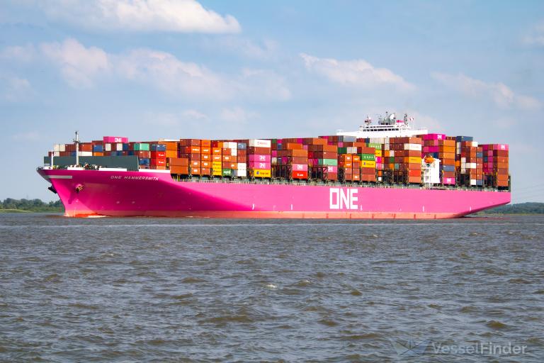 ONE HAMMERSMITH, Container Ship - Details and current position - IMO ...