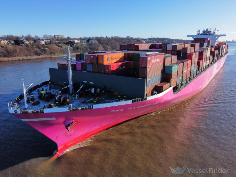 ONE HAMMERSMITH, Container Ship - Details and current position - IMO ...