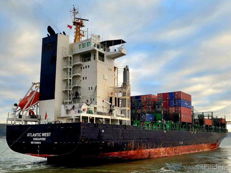 ATLANTIC WEST, Container Ship - Scheepsdetails en huidige positie - IMO 9396610 - VesselFinder