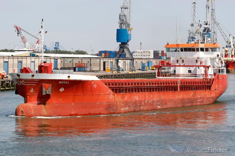 MEDAL, General Cargo Ship - Details and current position - IMO 9397638 ...