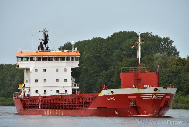 ALBIZ, General Cargo Ship - Details and current position - IMO 9397652 ...