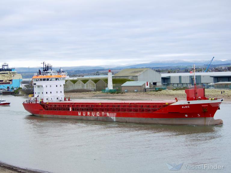 ALBIZ, General Cargo Ship - Details and current position - IMO 9397652 ...