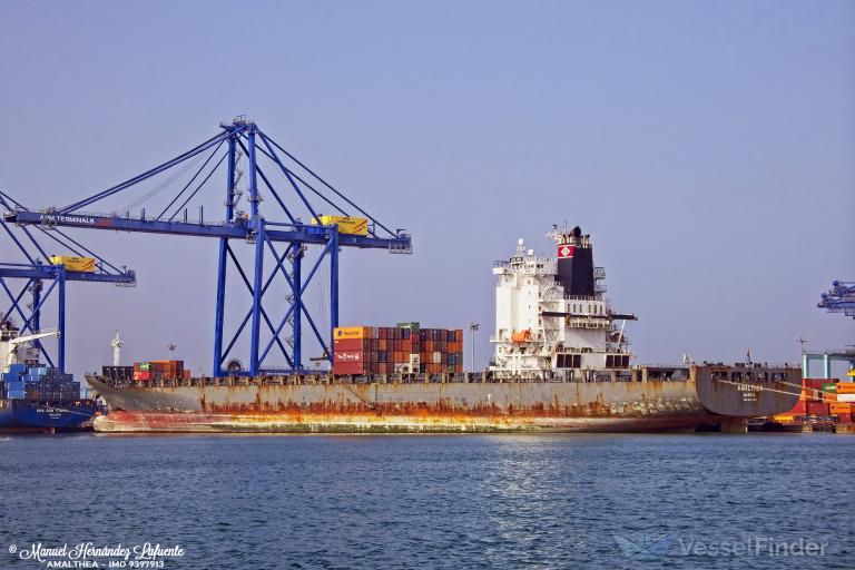 AMALTHEA, Container Ship - Details and current position - IMO 9397913 ...
