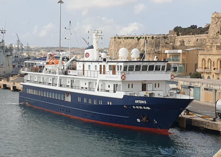 ARTEMIS, Passenger (Cruise) Ship - Details and current position - IMO ...