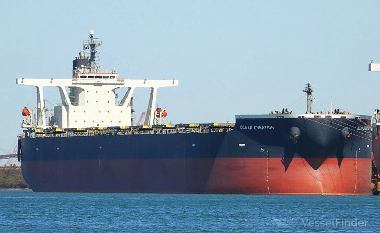 OCEAN CREATION, Bulk Carrier - Details and current position - IMO 9398125 - VesselFinder