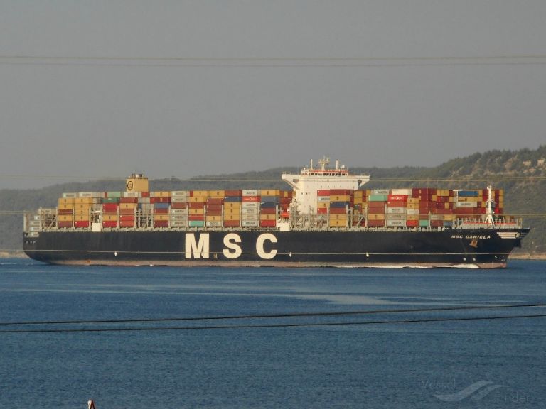 MSC DANIELA, Container Ship - Details and current position - IMO 9399002 - VesselFinder