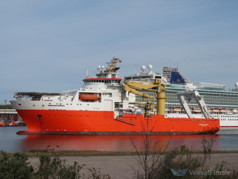 NORMAND SAMSON, Offshore Support Vessel - Details and current position ...