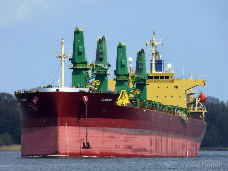 ST. ANDREW, General Cargo Ship - Details and current position - IMO ...