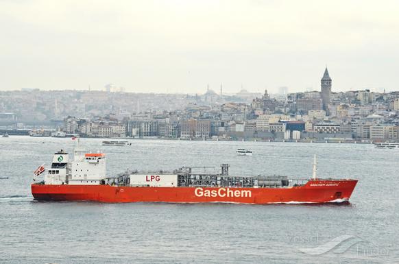GASCHEM ADRIATIC, LPG Tanker - Details and current position - IMO ...