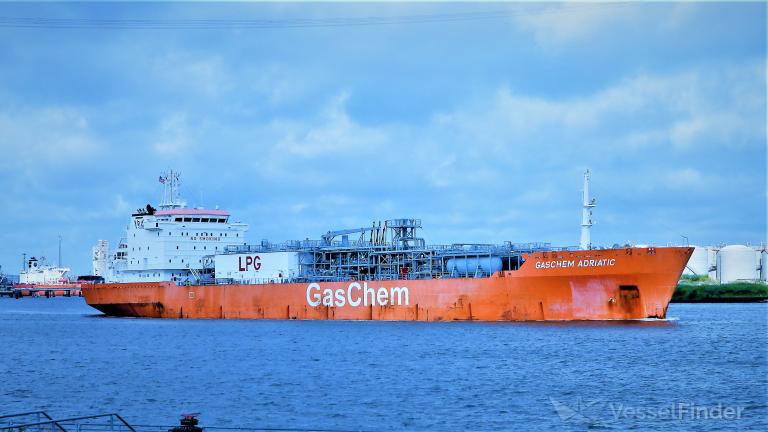 GASCHEM ADRIATIC, LPG Tanker - Details and current position - IMO ...
