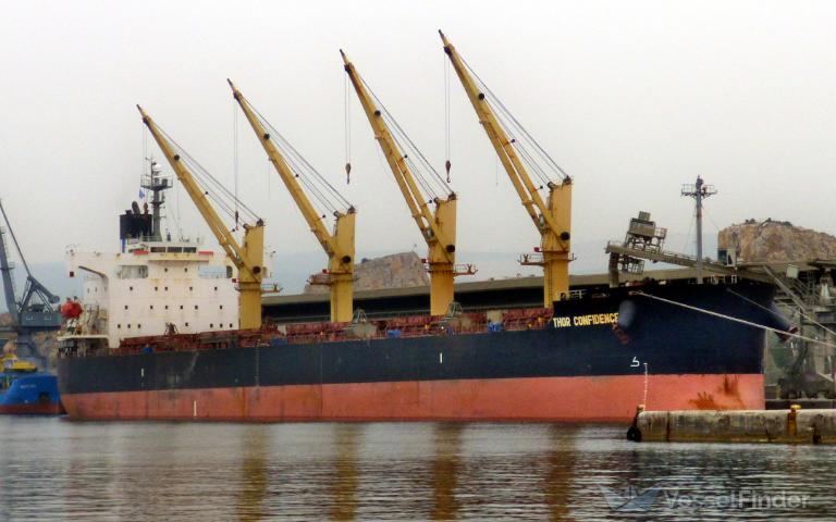 THOR CONFIDENCE, Bulk Carrier - Details and current position - IMO ...