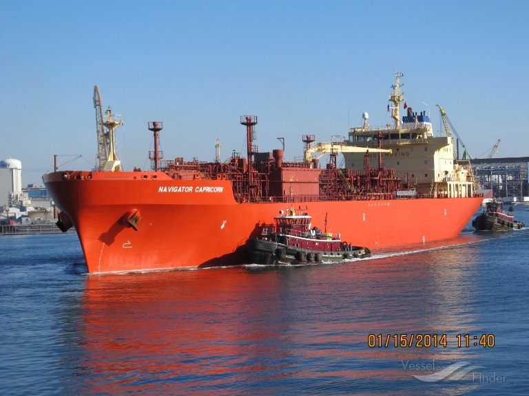 NAVIGATOR CAPRICORN, LPG Tanker - Details and current position - IMO ...